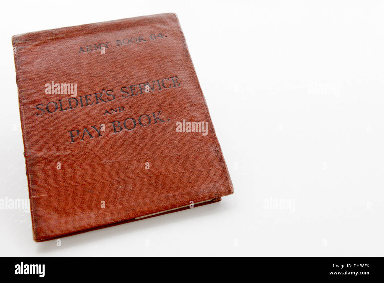 British army pay book hi-res stock photography and images - Alamy