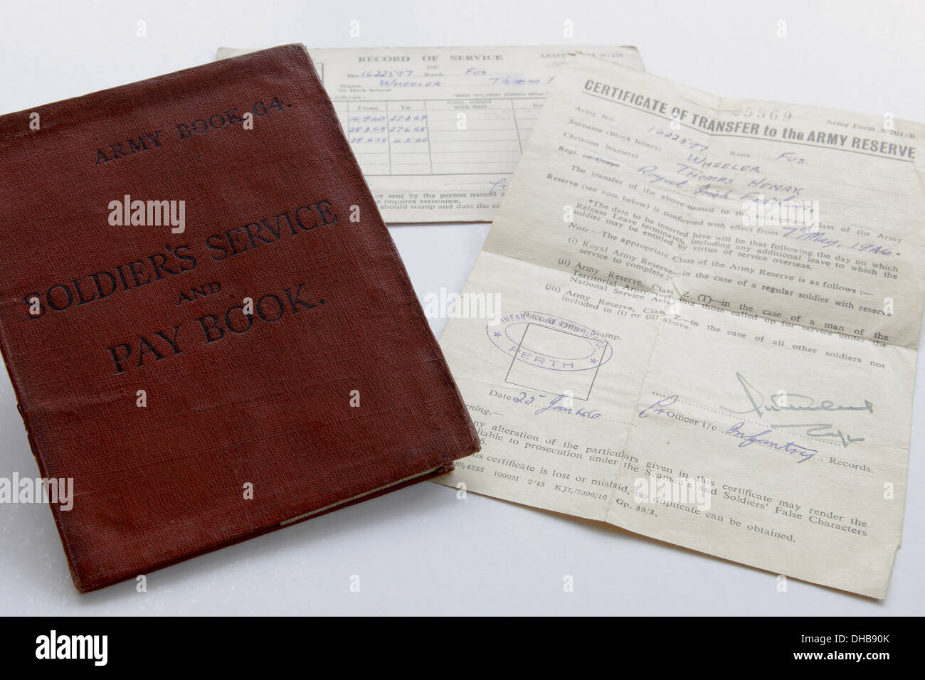 Important WWII historical document/documents relating to Mr.Thomas ...