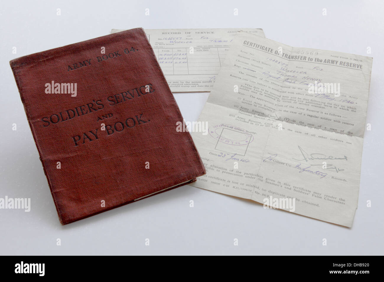 Important WWII historical document/documents relating to Mr.Thomas ...