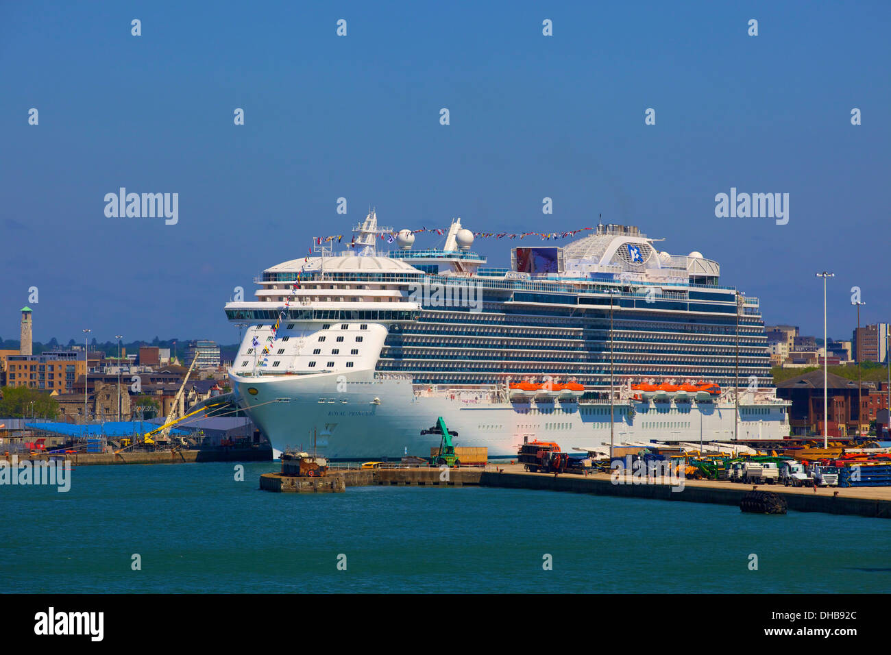 Royal Princess, Southampton, Hampshire, United Kingdom Stock Photo - Alamy