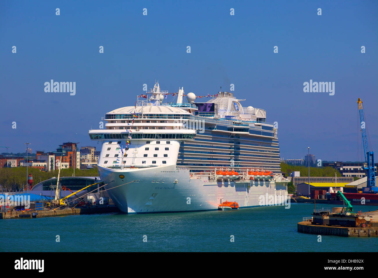 Royal Princess, Southampton, Hampshire, United Kingdom Stock Photo - Alamy