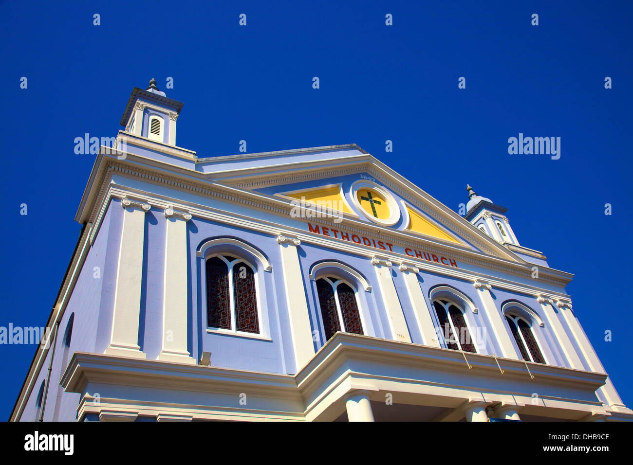 Methodist Church, St. Helier, Jersey, Channel Islands Stock Photo - Alamy