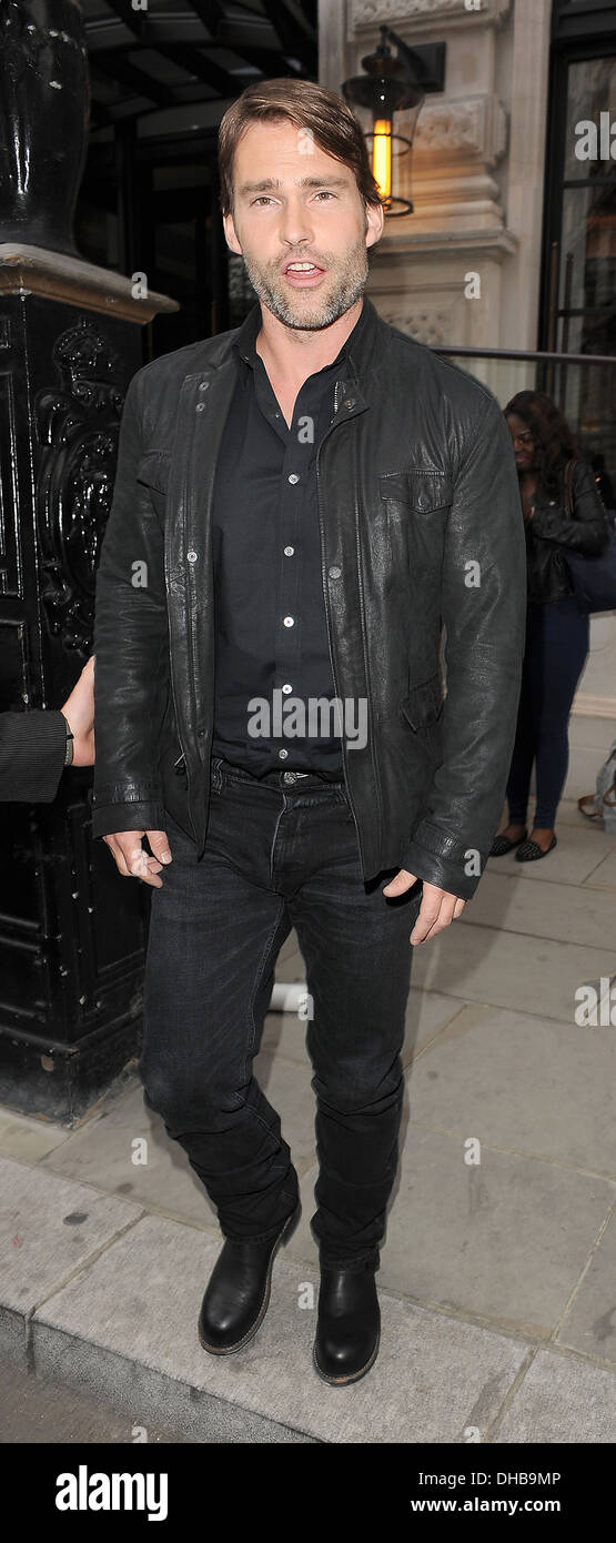 Sean William Scott promoting his new film 'American Reunion' at various ...