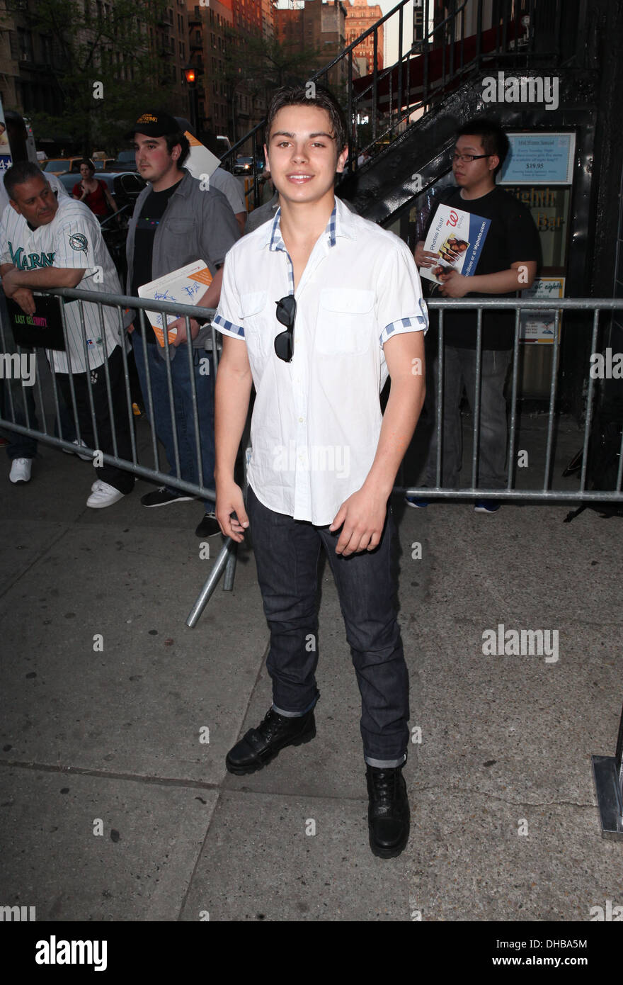 Jake T Austin New York premiere of 'Safe' at Chelsea Theatre - Arrivals ...