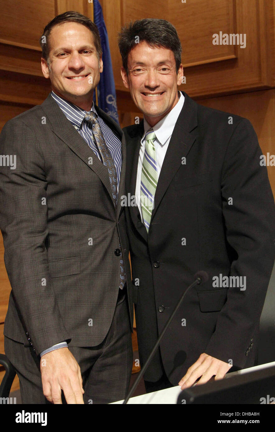 Councilmembers John D'Amico and John Duran Jeff Prang and Abbe Land ...