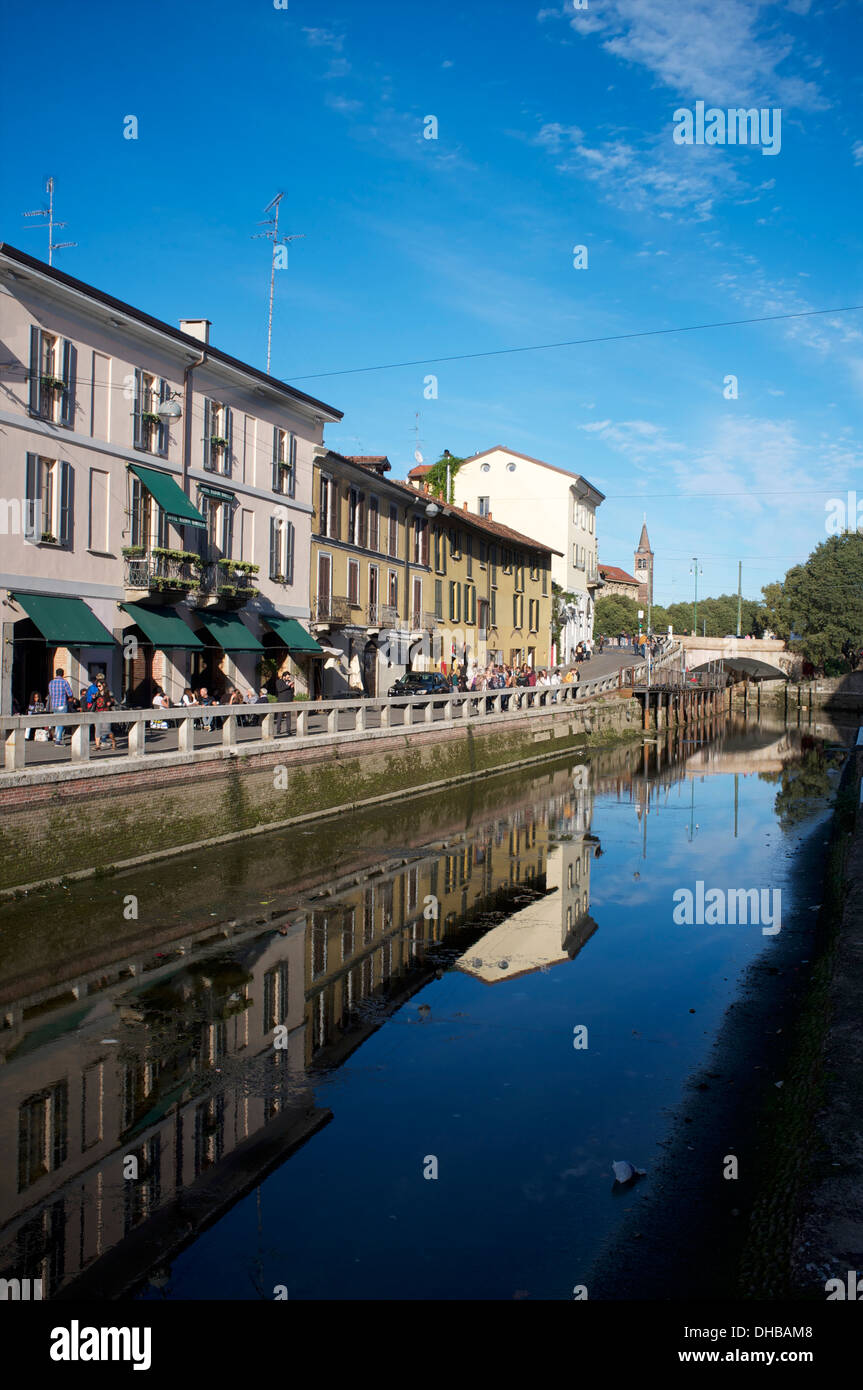 Navigli, Milan, Lombardy, Italy Stock Photo - Alamy