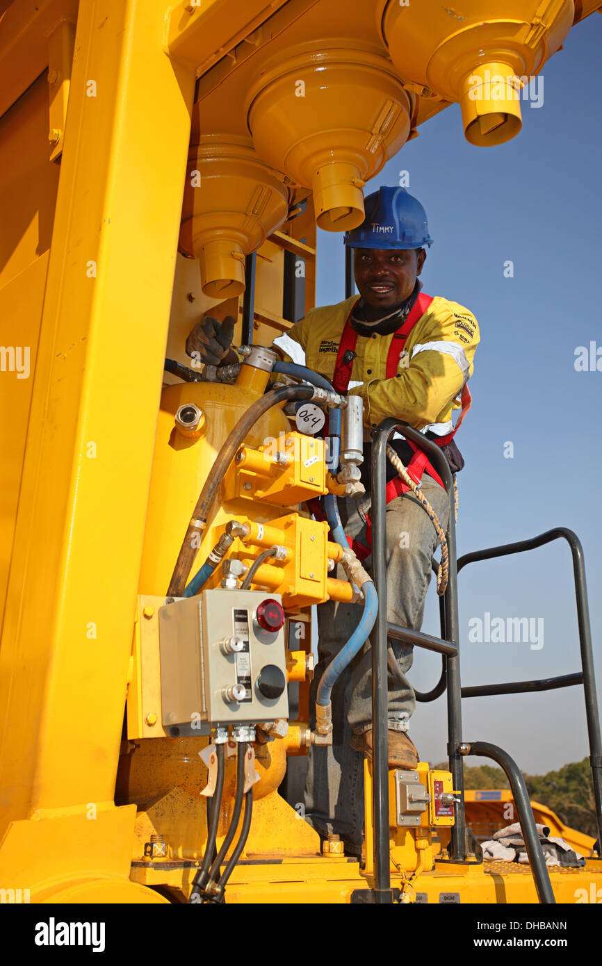 Mining in Africa Stock Photo - Alamy