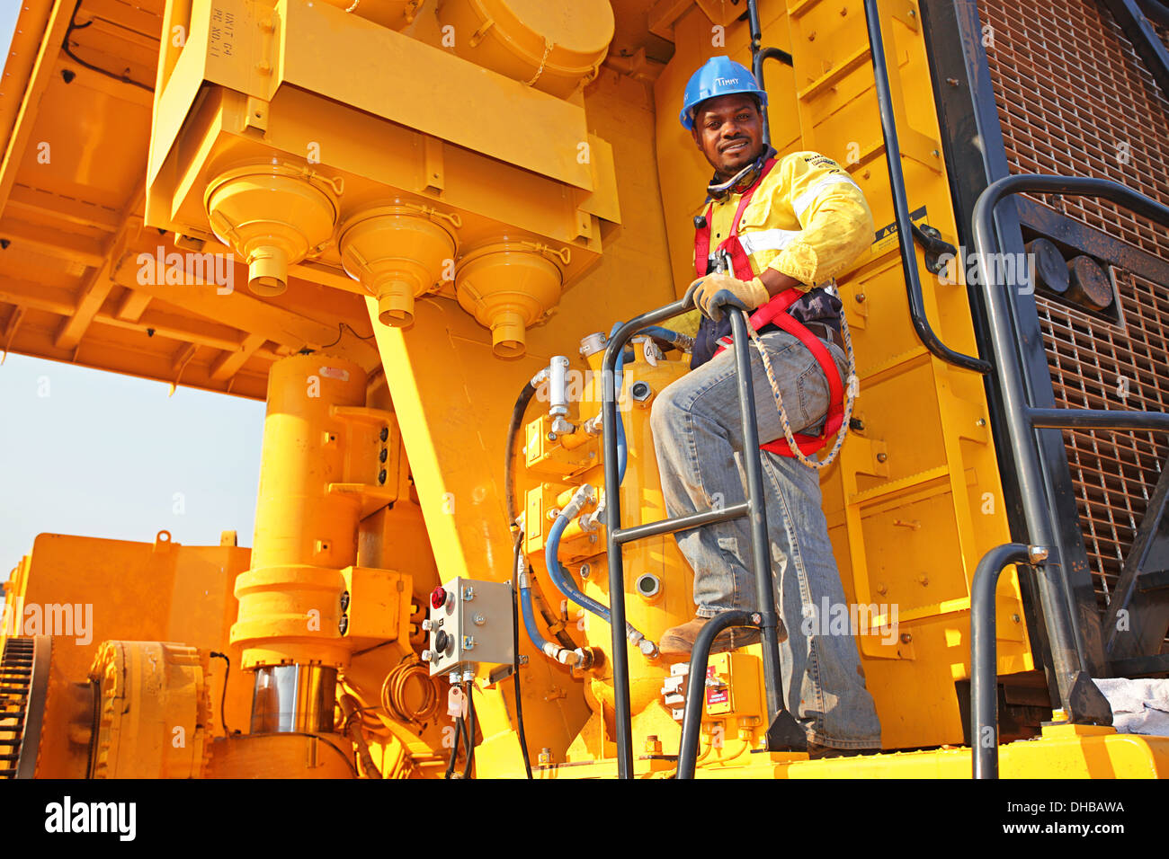 African mine safety hi-res stock photography and images - Alamy