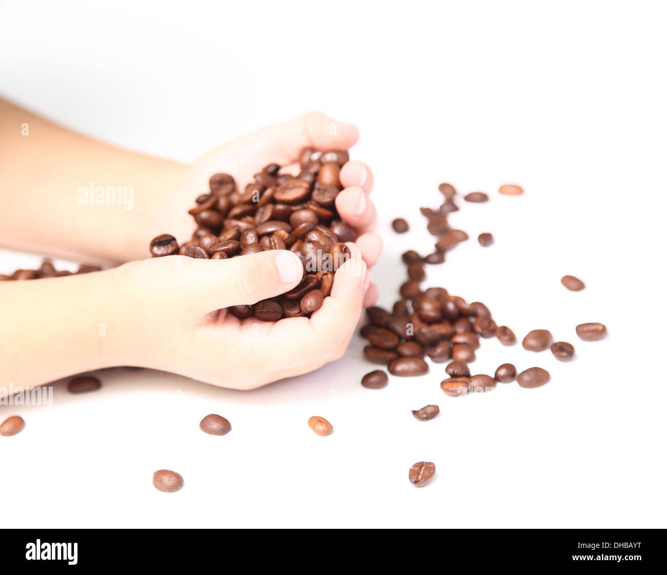 Child holding in hands Cut Out Stock Images & Pictures - Alamy