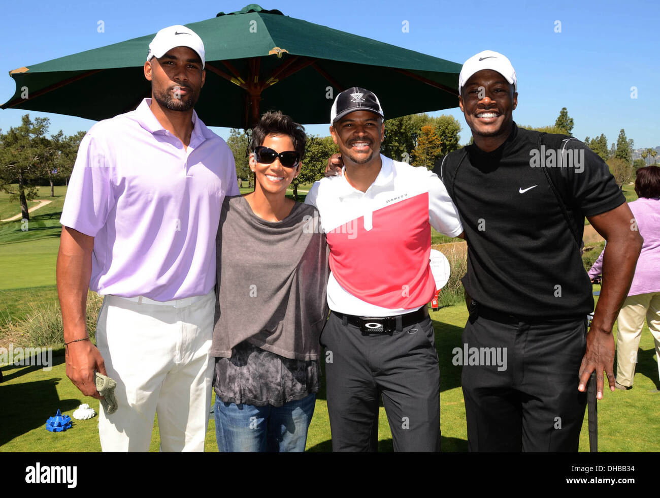 Boris Kodjoe Halle Berry Dondre Whitfield and Flex Alexander 4th Annual ...