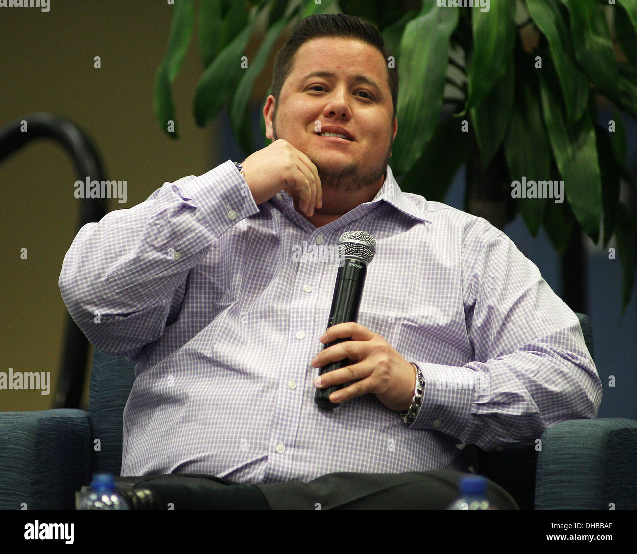 Chaz Bono lectures students of Florida International University about ...