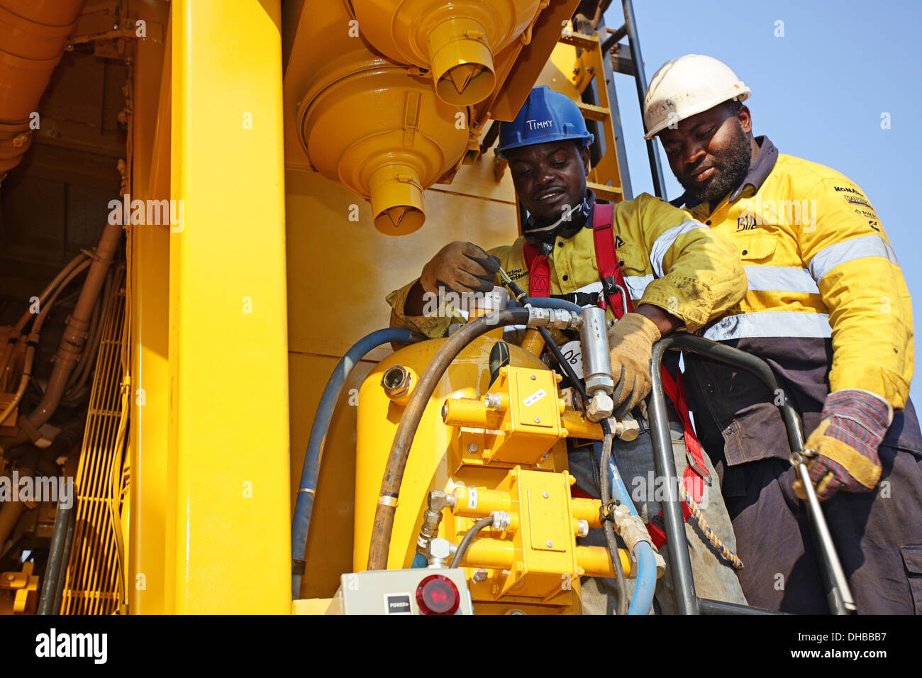 Mining industry africa hi-res stock photography and images - Alamy