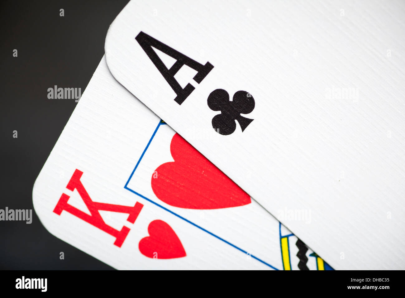 Playing cards poker game Stock Photo - Alamy
