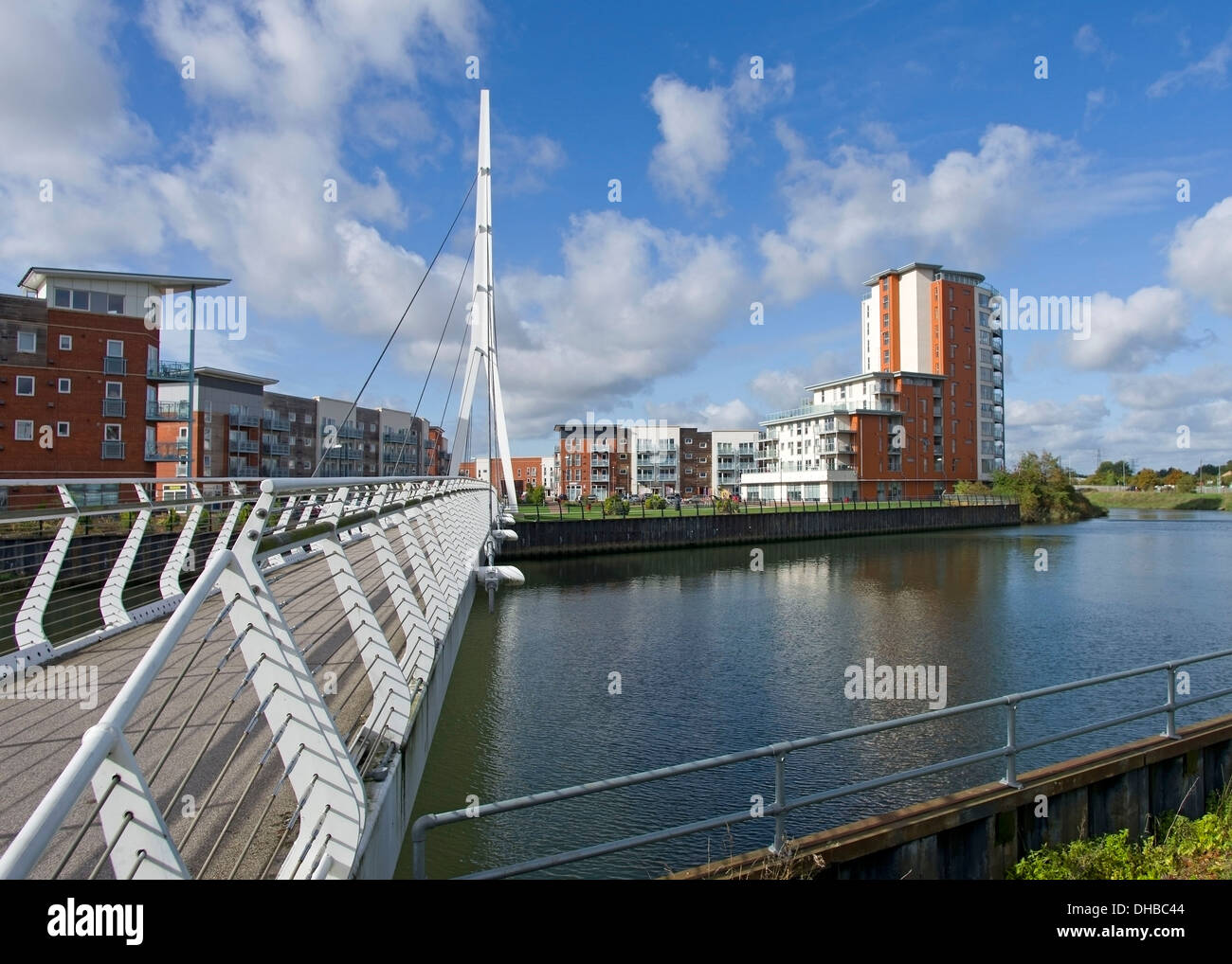 Sir Bobby Robson Bridge Ipswich Stock Photo - Alamy