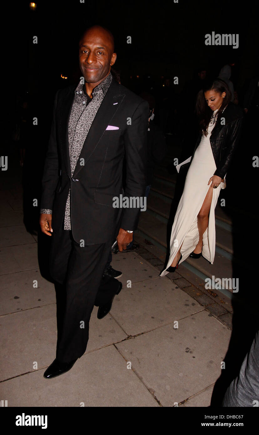 John Fashanu and Amal Fashanu Jonathan Shalit's 50th birthday party at ...