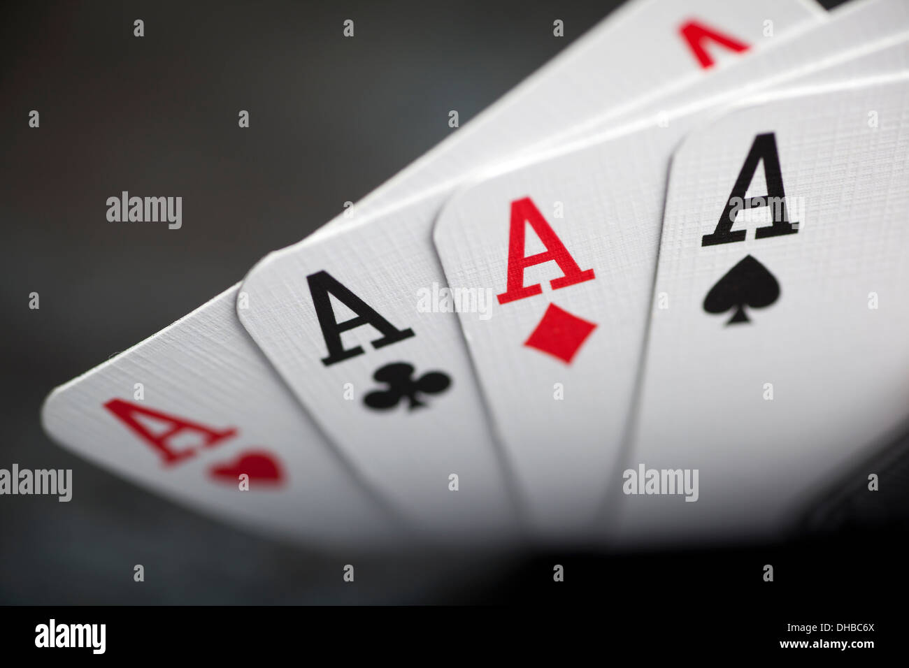Playing cards poker game Stock Photo - Alamy