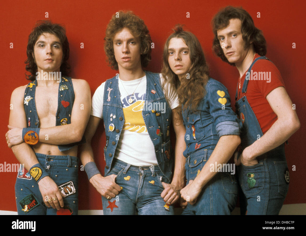 HELLO UK Pop Group In 1974 Stock Photo 62331354 Alamy