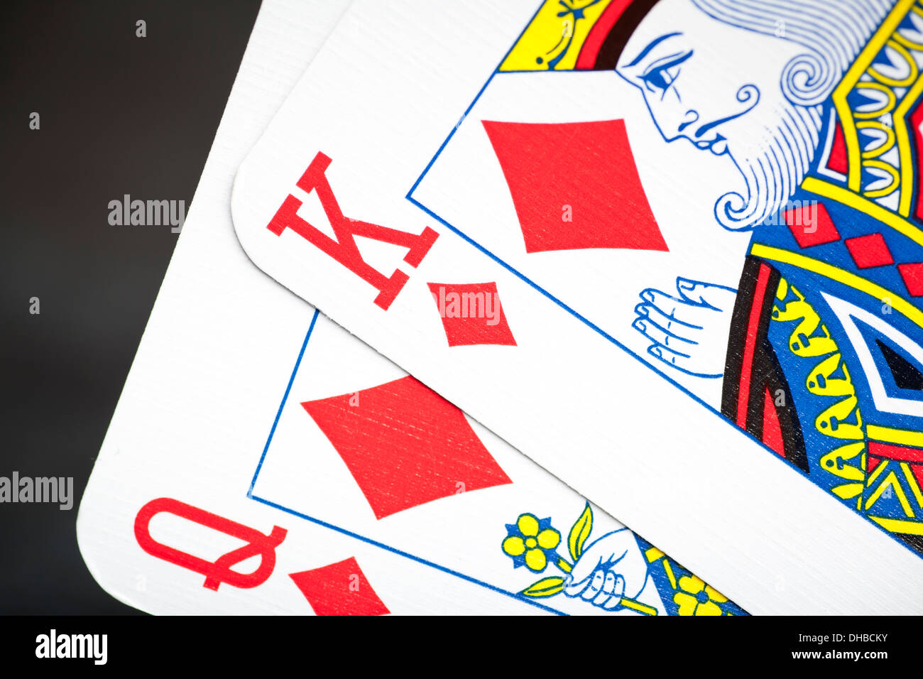 Playing cards poker game Stock Photo - Alamy