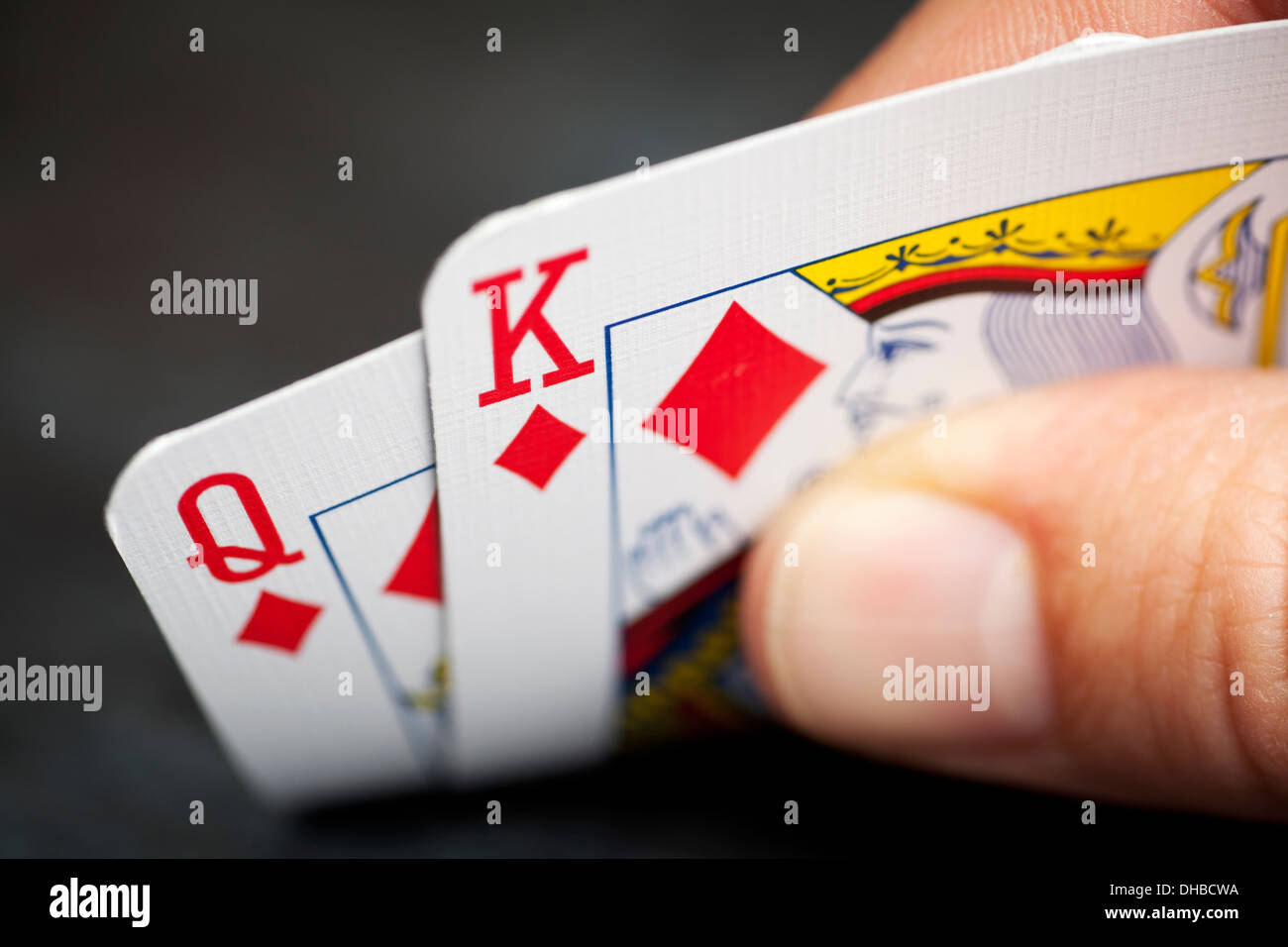 Poker card game winning hi-res stock photography and images - Alamy