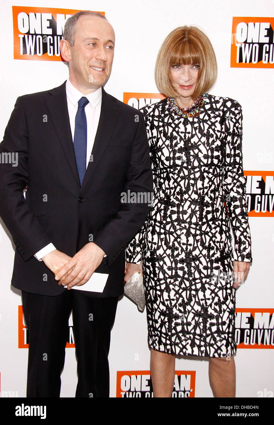 Nicholas Hytner and Anna Wintour Broadway opening night of ‘One Man Two ...