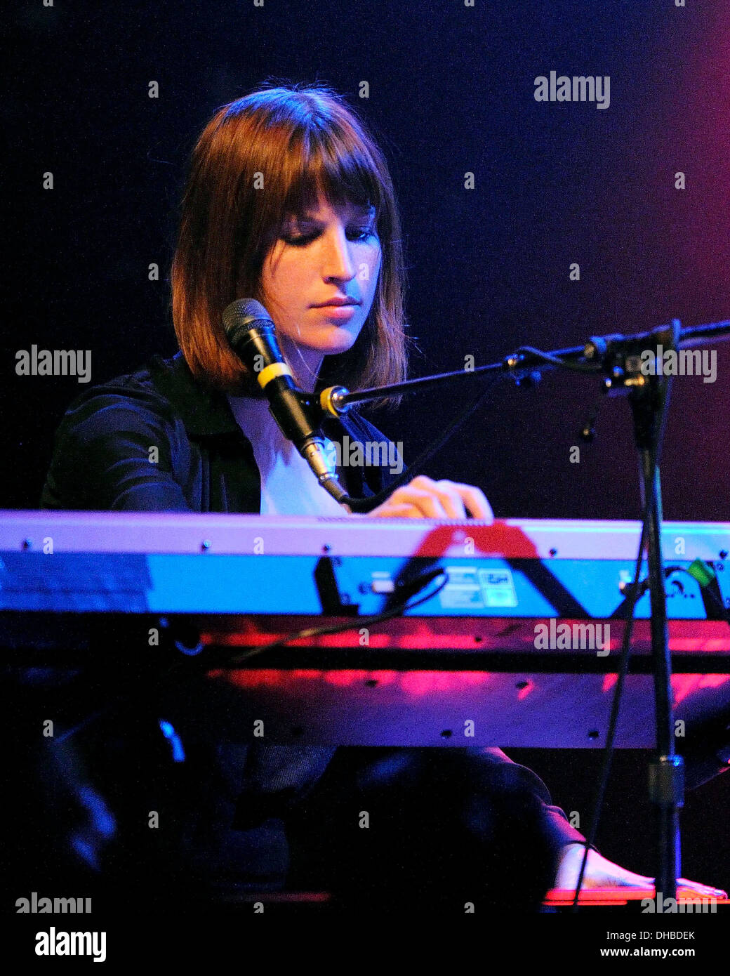 Heather Shannon Jezabels performs at Virgin Mobile Mod Club Toronto ...