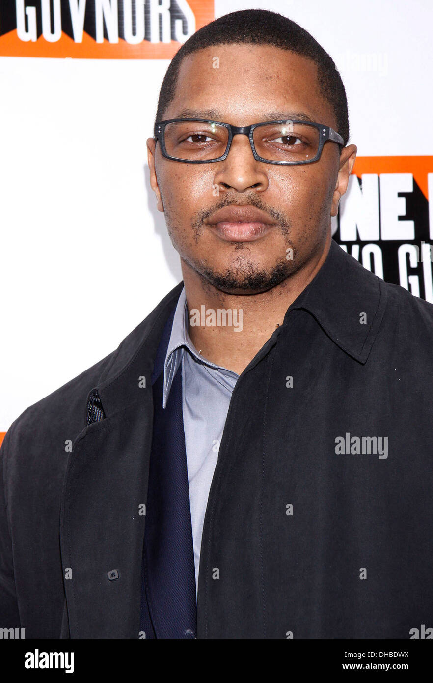 Justin Ellington Broadway opening night of ‘One Man Two Guvnors’ at ...