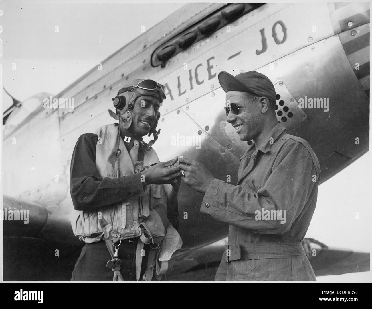 Captain Wendell O. Pruitt, a leading pilot of the 15th Air Force, known ...