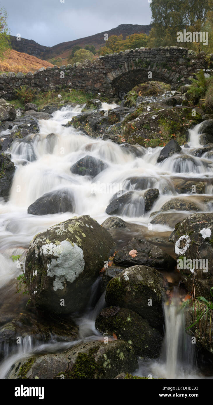 Barrow Beck Ashness Bridge Lake District Cumbria UK Stock Photo - Alamy