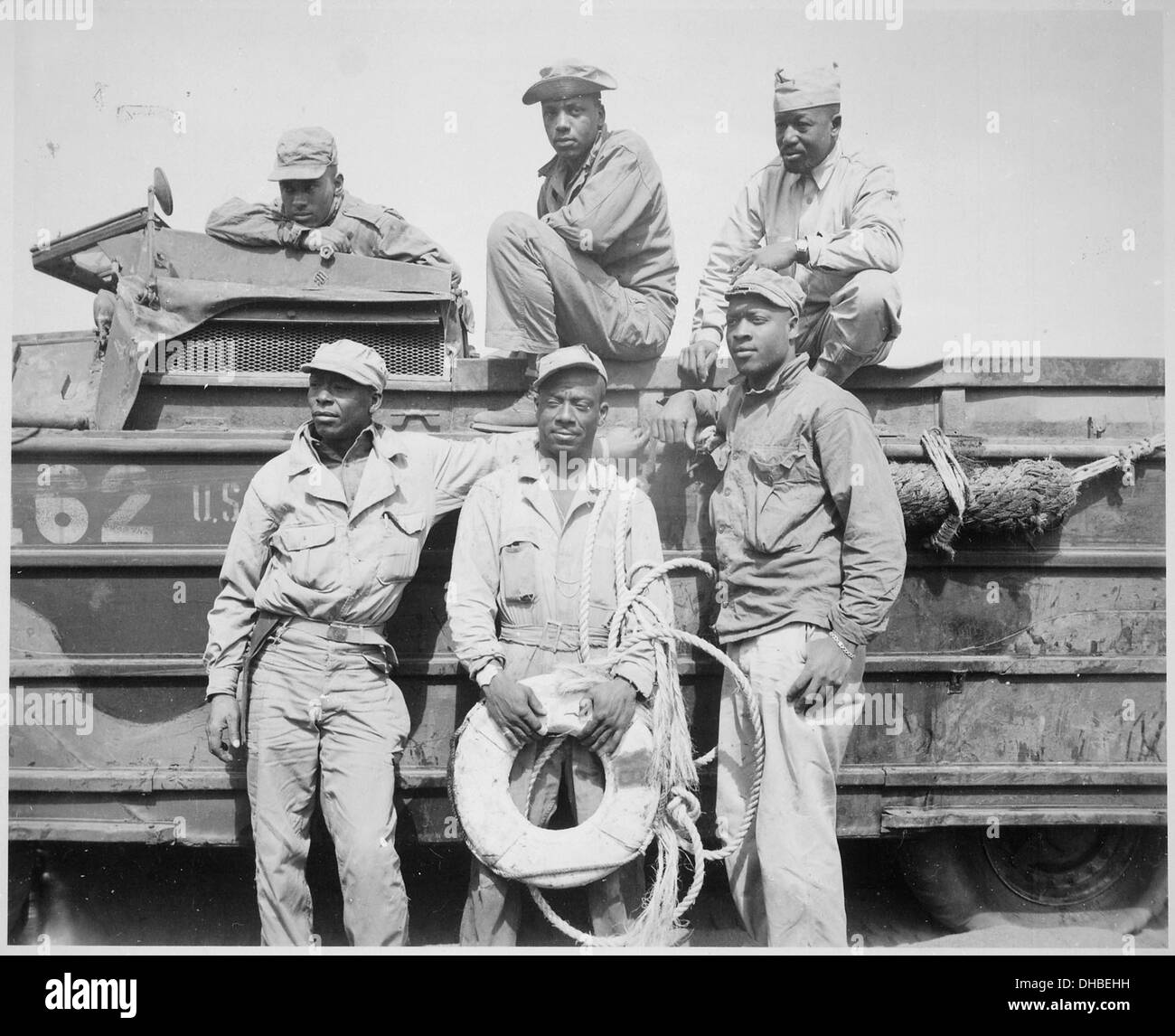 A group of six Black soldiers risked their lives to rescue a Marine ...
