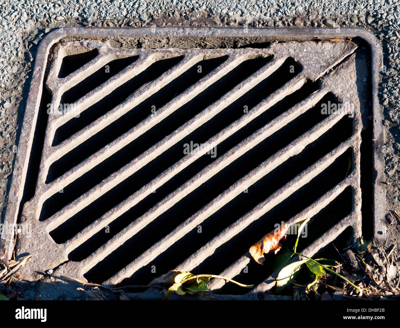 Road drain grid hi-res stock photography and images - Alamy