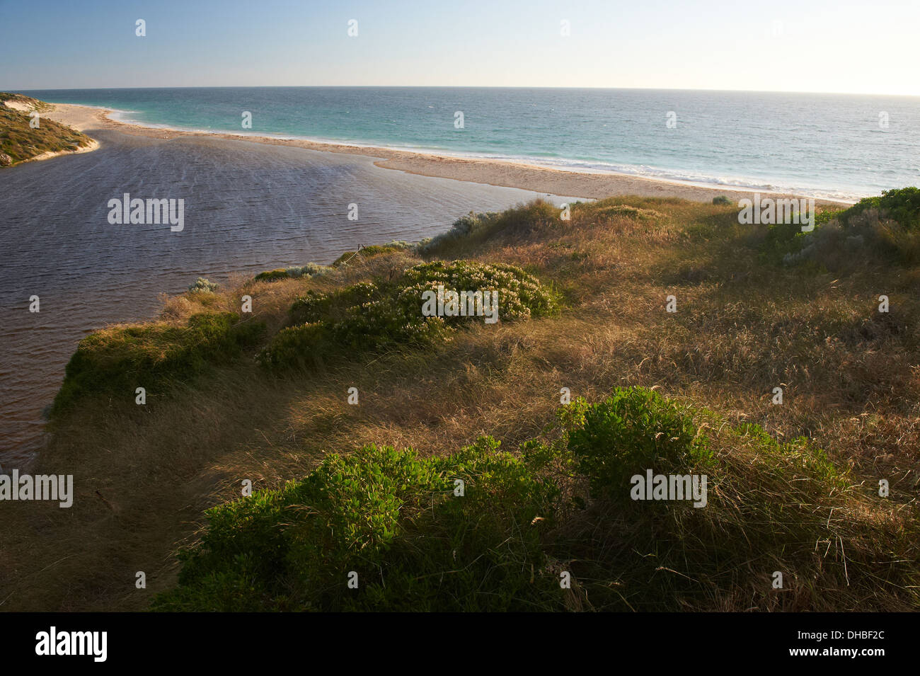Moore river mouth Guilderton Western Australia Stock Photo - Alamy