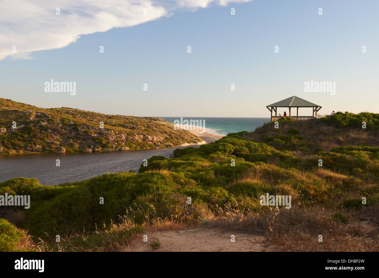 Moore river mouth Guilderton Western Australia Stock Photo - Alamy