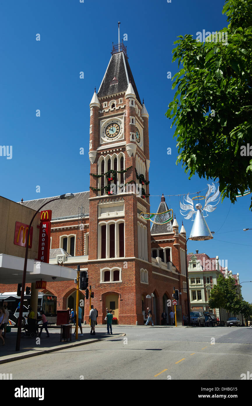 The Perth Town Hall. Perth, Western Australia, Australia Stock Photo ...