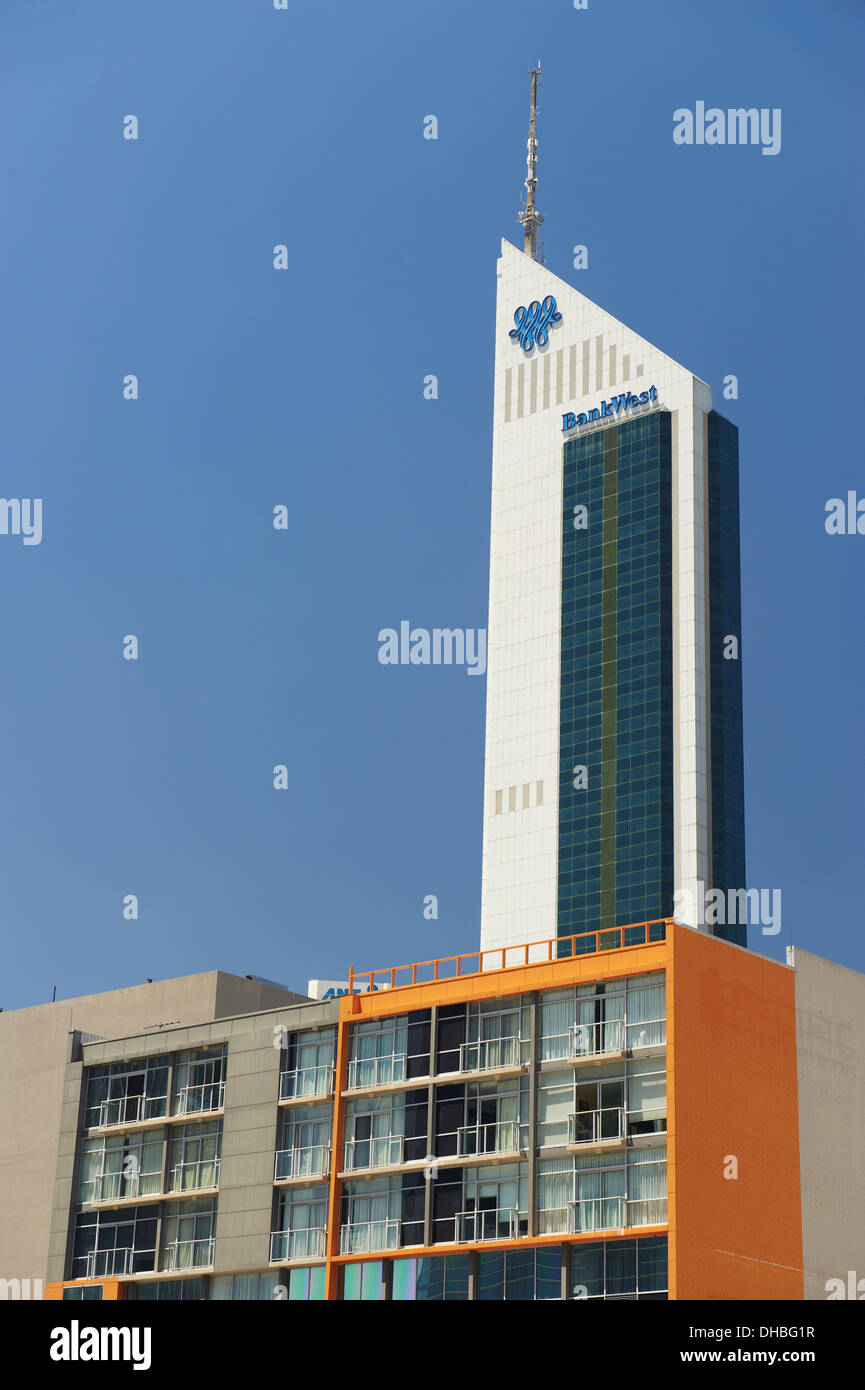 BankWest tower in Downtown Perth. Bankwest tower is a 52 storey office ...