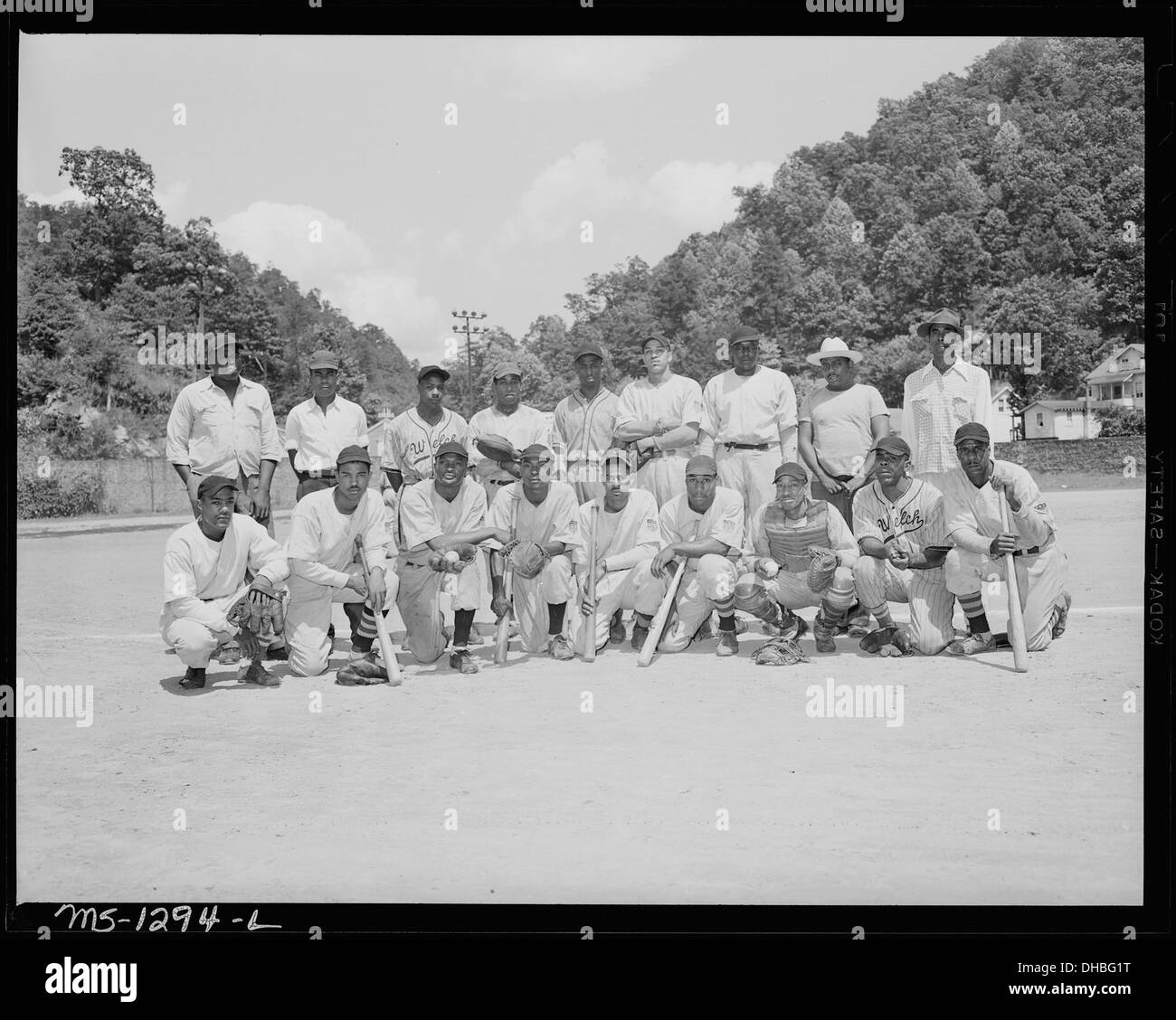 Baseball team composed of coal miners. Welch, West Virginia. 540769 ...