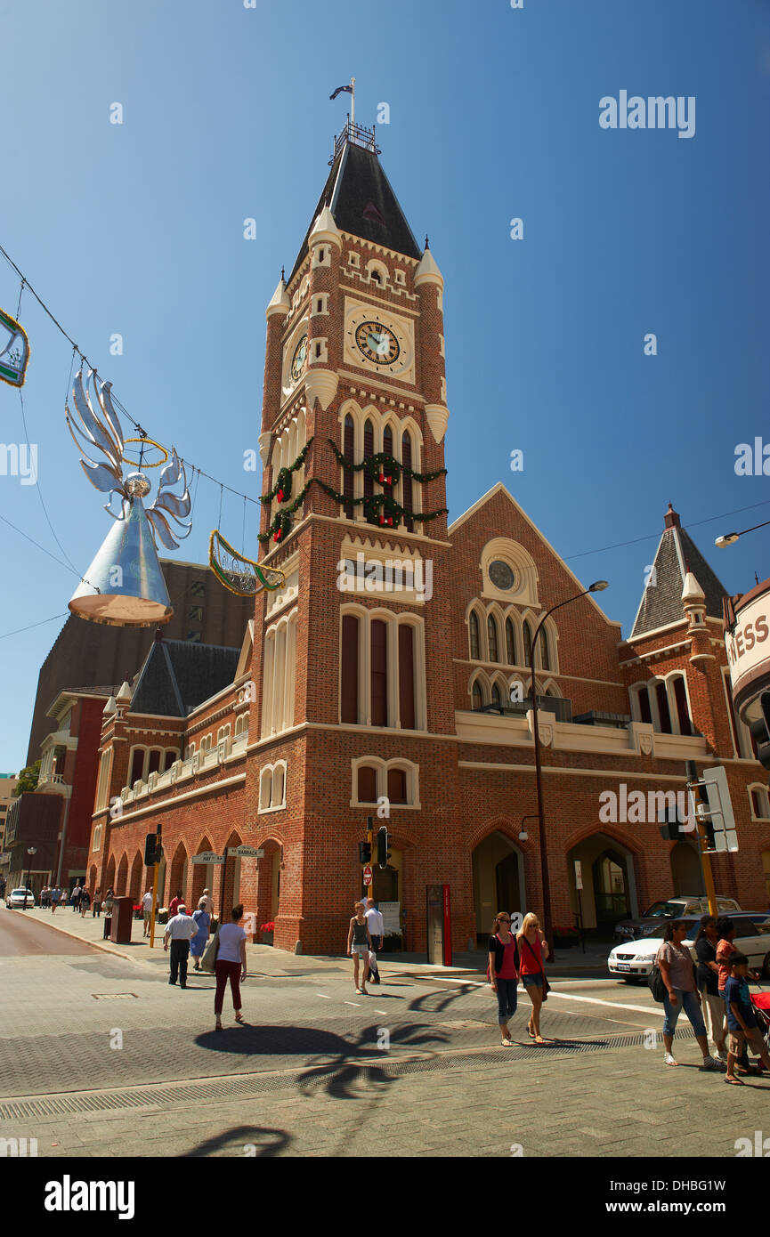The Perth Town Hall. Perth, Western Australia, Australia Stock Photo ...