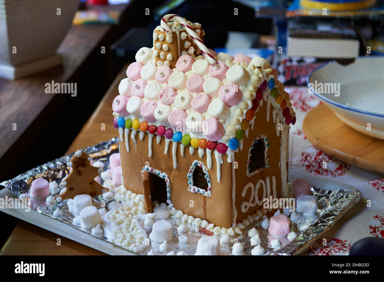 House made of sweets hi-res stock photography and images - Alamy