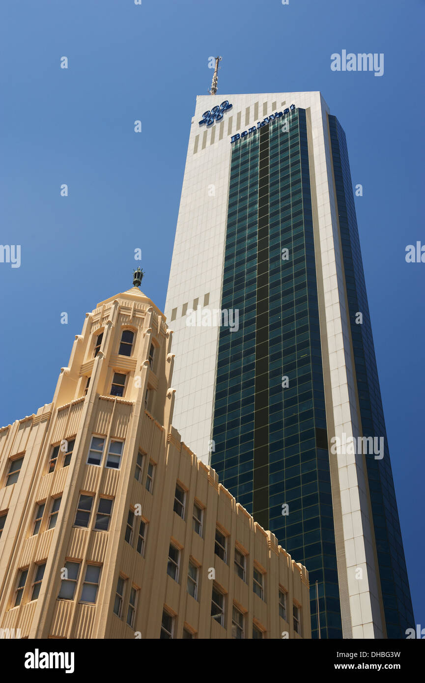 BankWest tower in Downtown Perth. Bankwest tower is a 52 storey office ...
