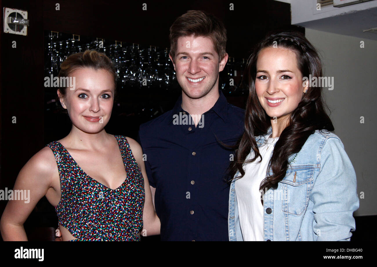 Julia Mattison Eric Michael Krop and Hannah Elless attending afterparty ...