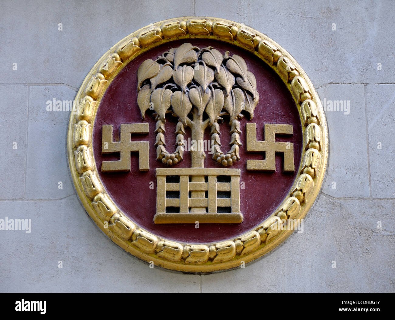 London, England, UK. India House, Indian High Commission in the Aldwich ...