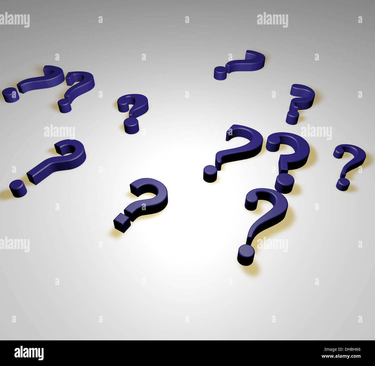 Person question mark shadow hi-res stock photography and images - Alamy