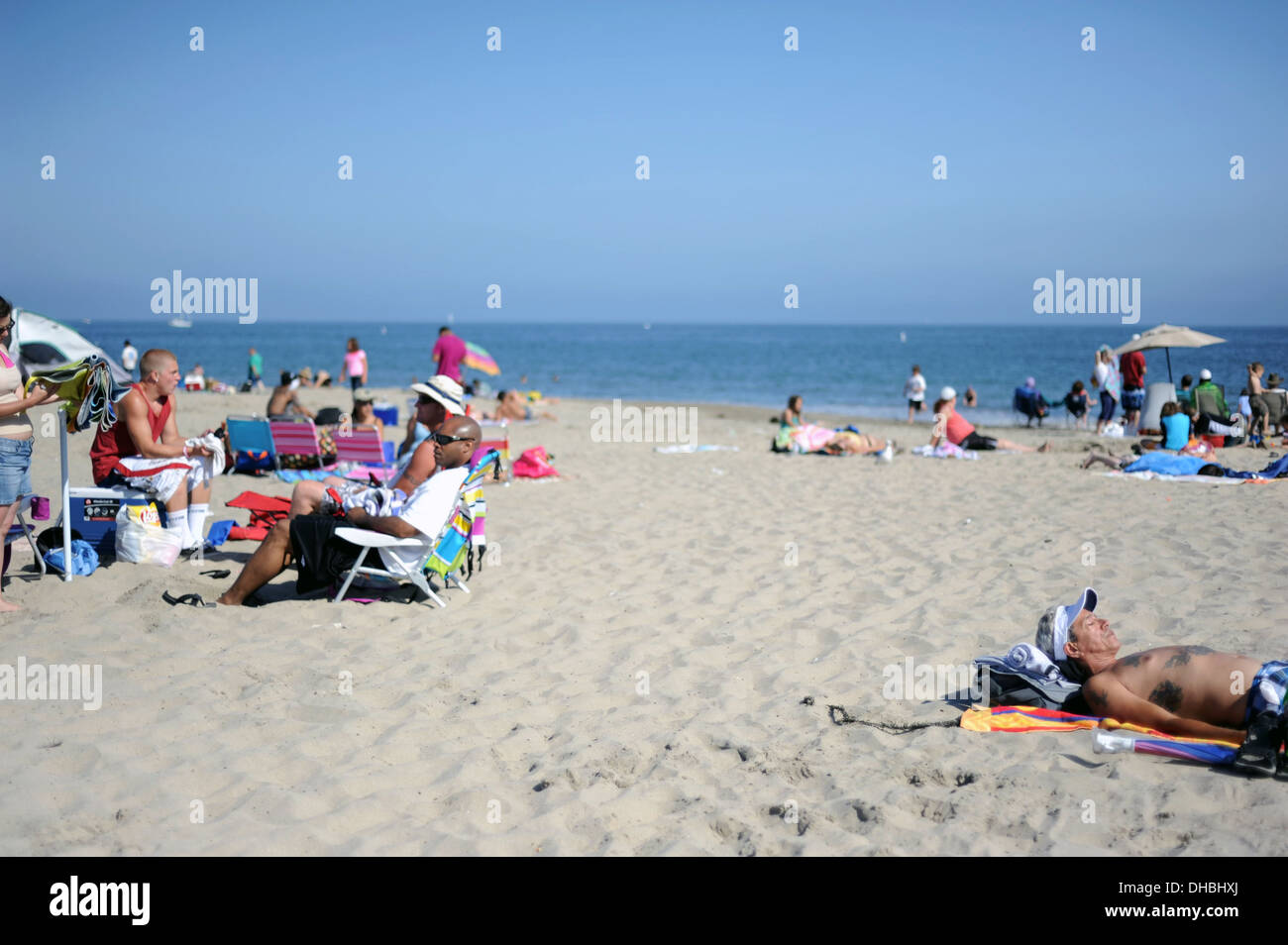 Santa Cruz Beach in California, USA Stock Photo - Alamy