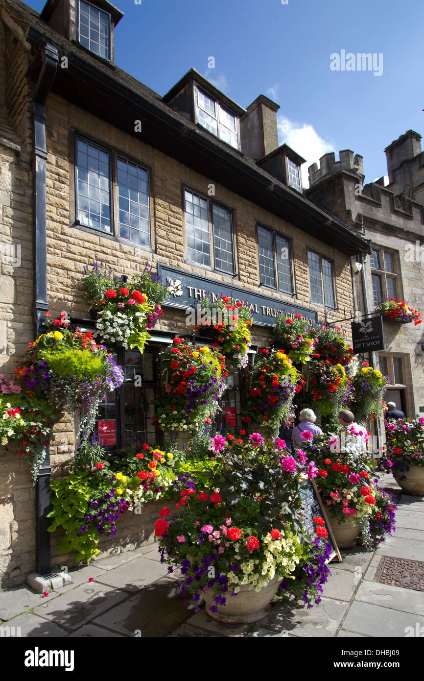National Trust shop, Wells, Somerset, UK Stock Photo - Alamy