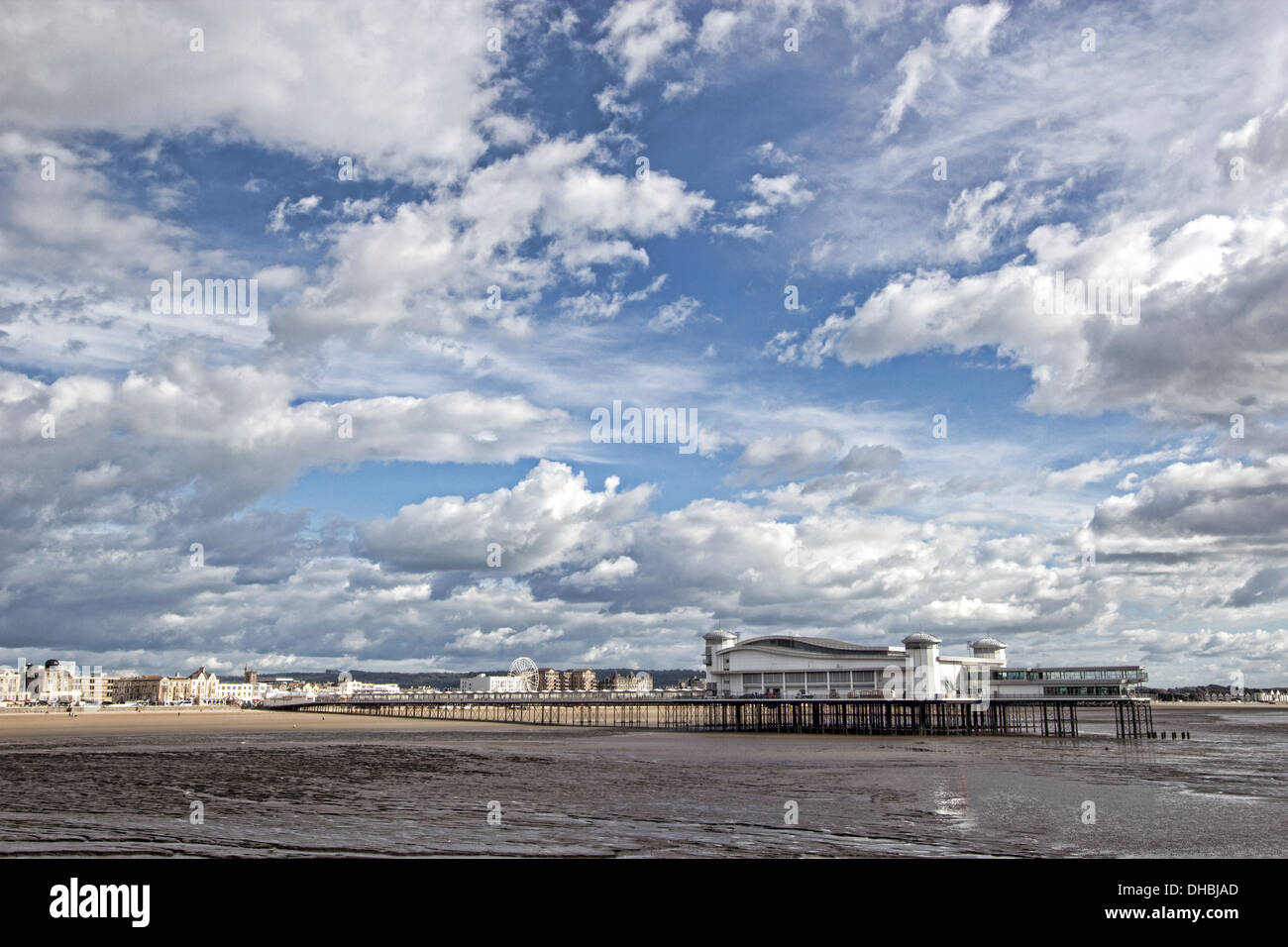 Grand pier weston super mare hi-res stock photography and images - Alamy