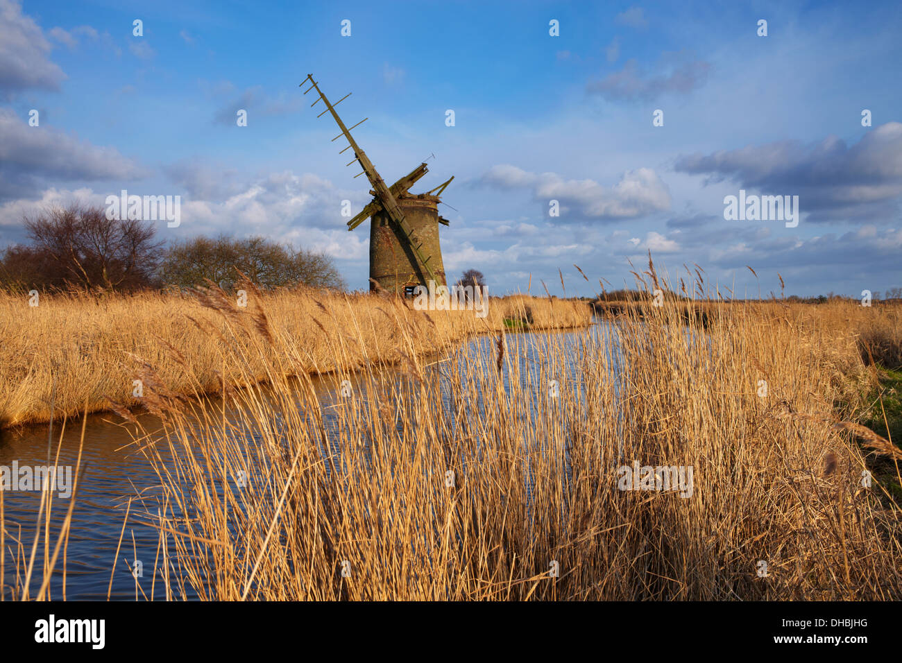Norfolk brograve windmill hi-res stock photography and images - Alamy