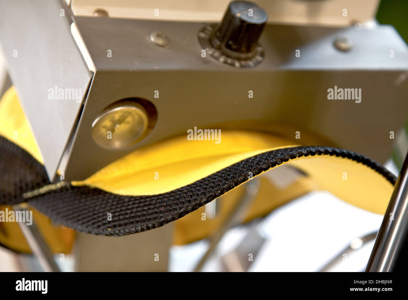 placing transfer with press on baseball cap Stock Photo - Alamy