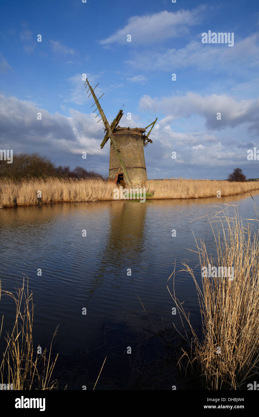 Broadland norfolk windmill hi-res stock photography and images - Alamy