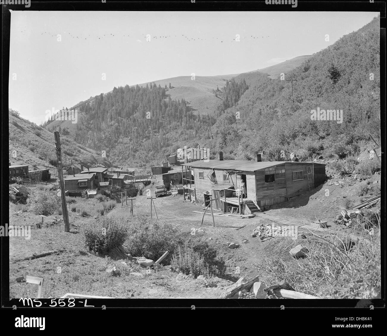 A company housing project at the Hudson Coal Company site, located in ...