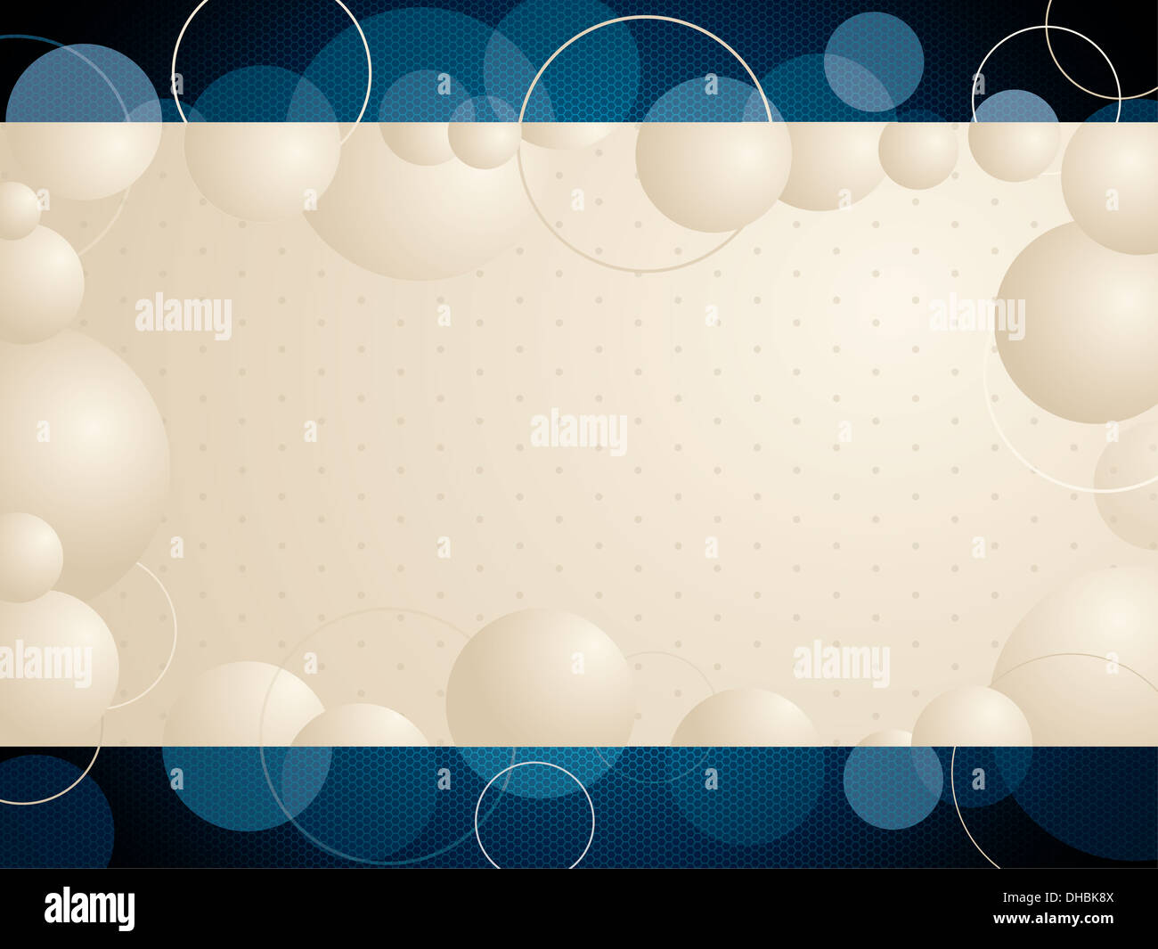 Abstract bubble background design with place for text Stock Photo - Alamy