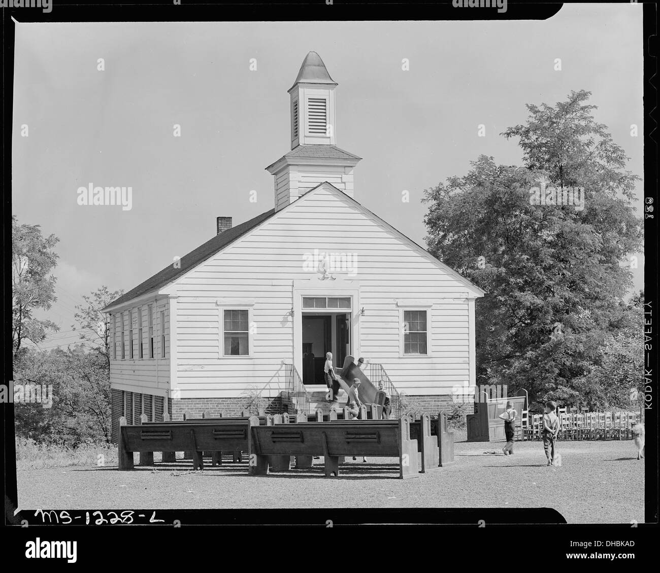 Cleaning the church Black and White Stock Photos & Images - Alamy